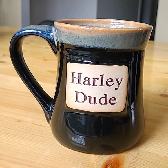 Dining | Harley Dude Pottery Coffee Tea Mug Cup | Poshmark